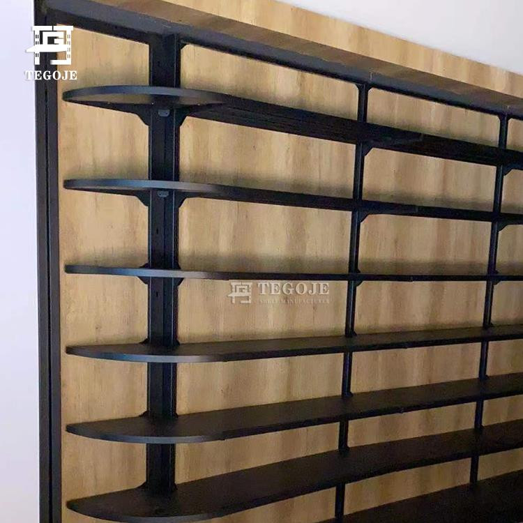 Buy Chinese Supermarket Wooden Display Gondola Stand Custom Steel ...
