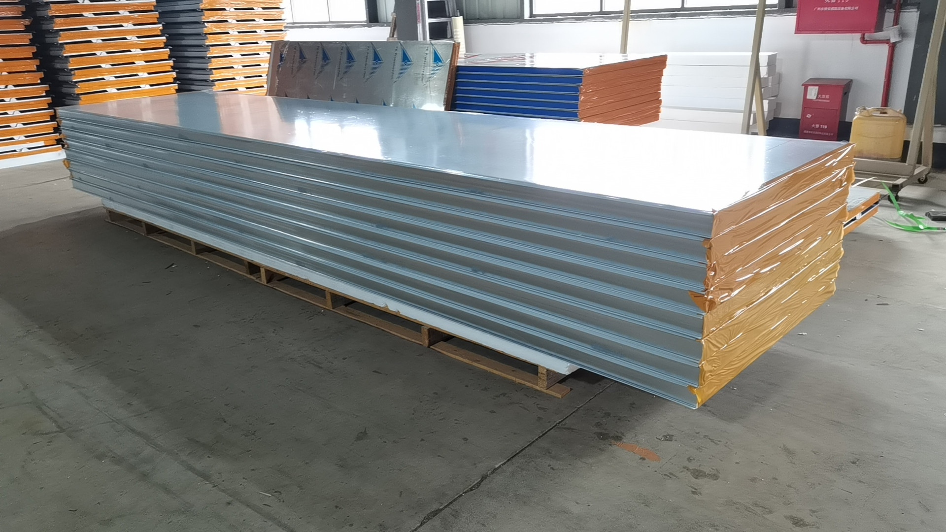 Buy Cleanroom Cold Room Sandwich Panels House Fumed Silica Rock ...