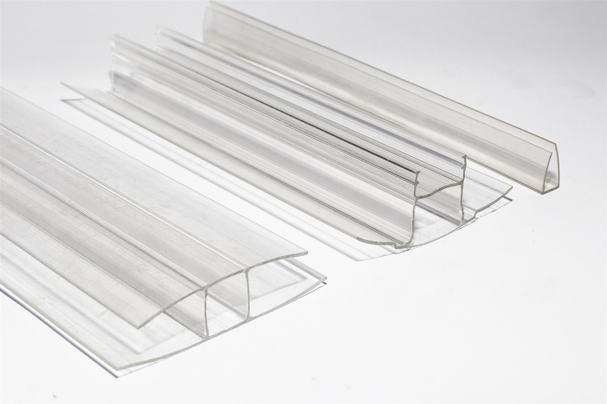 Buy Clear Plastic H Shape Profile For Pc Sheet Plastic H Profile from ...