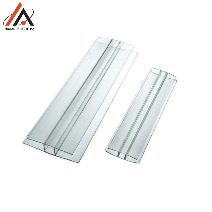 Buy Clear Plastic H Shape Profile For Pc Sheet Plastic H Profile from ...