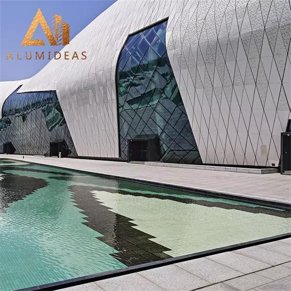 Buy Cnc Laser Cut Aluminium Cladding Panels Morden Design Building ...