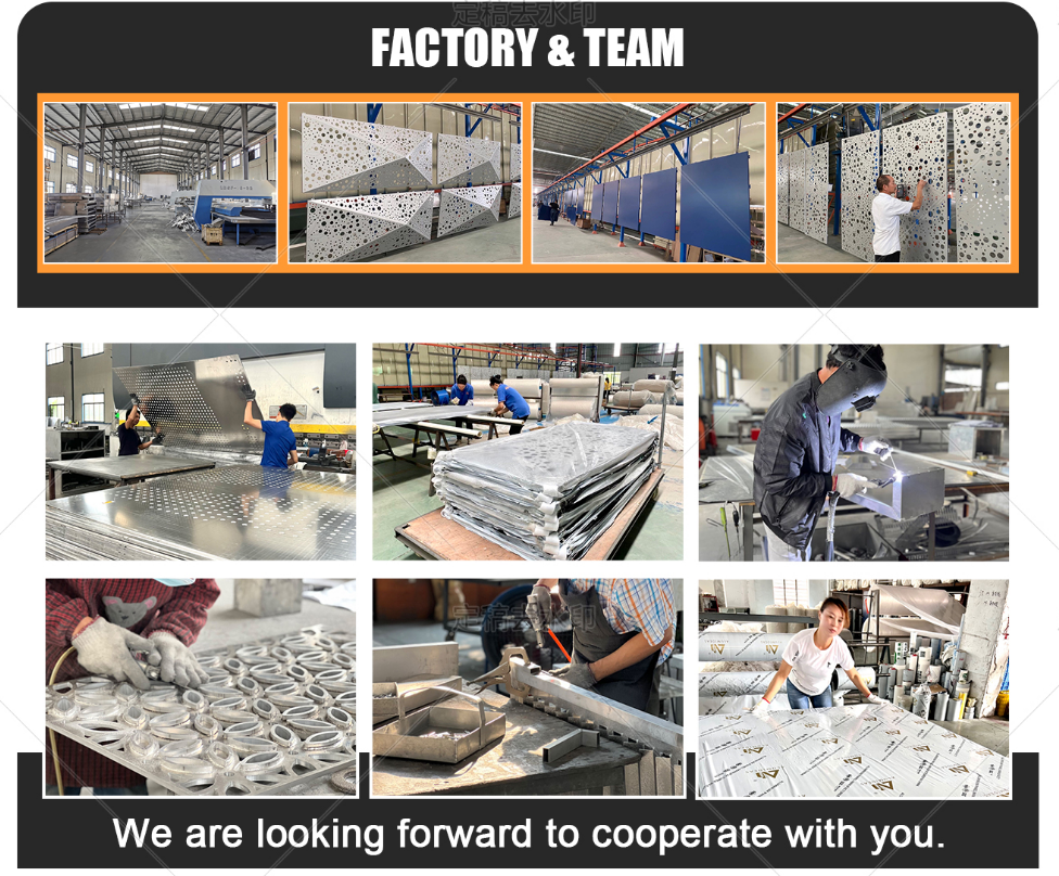 Buy Cnc Laser Cut Aluminium Cladding Panels Morden Design Building ...