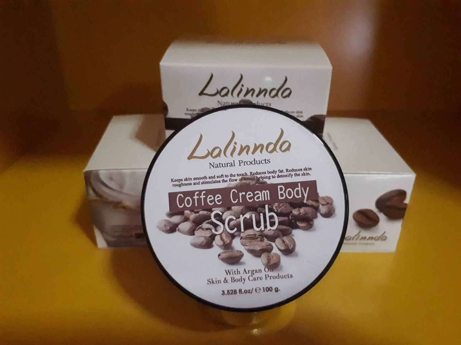 Buy Coffee Cream Body Scrub Made From Natural 100% from SIRICHAN ...