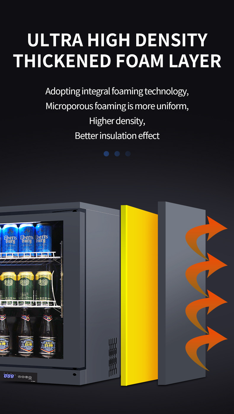 Buy Commercial Bar Counter Display Fridge Commercial Display Cabinet ...