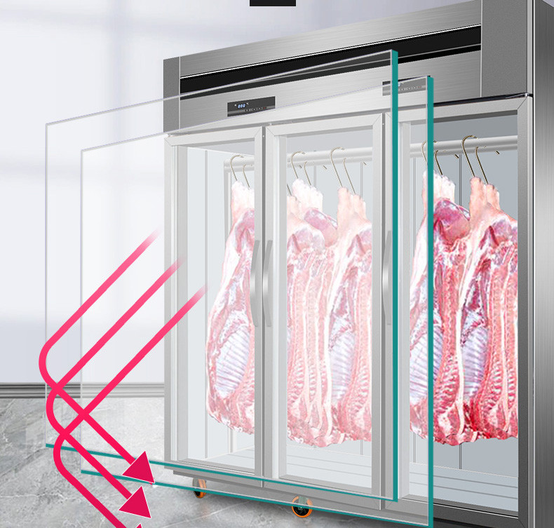 Buy Commercial Buffet Display Fridge Display Cooler Fridge With Glass ...