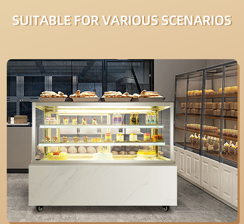 Buy Commercial Cake Display Fridge Buffet Display Fridge Pastry Display ...