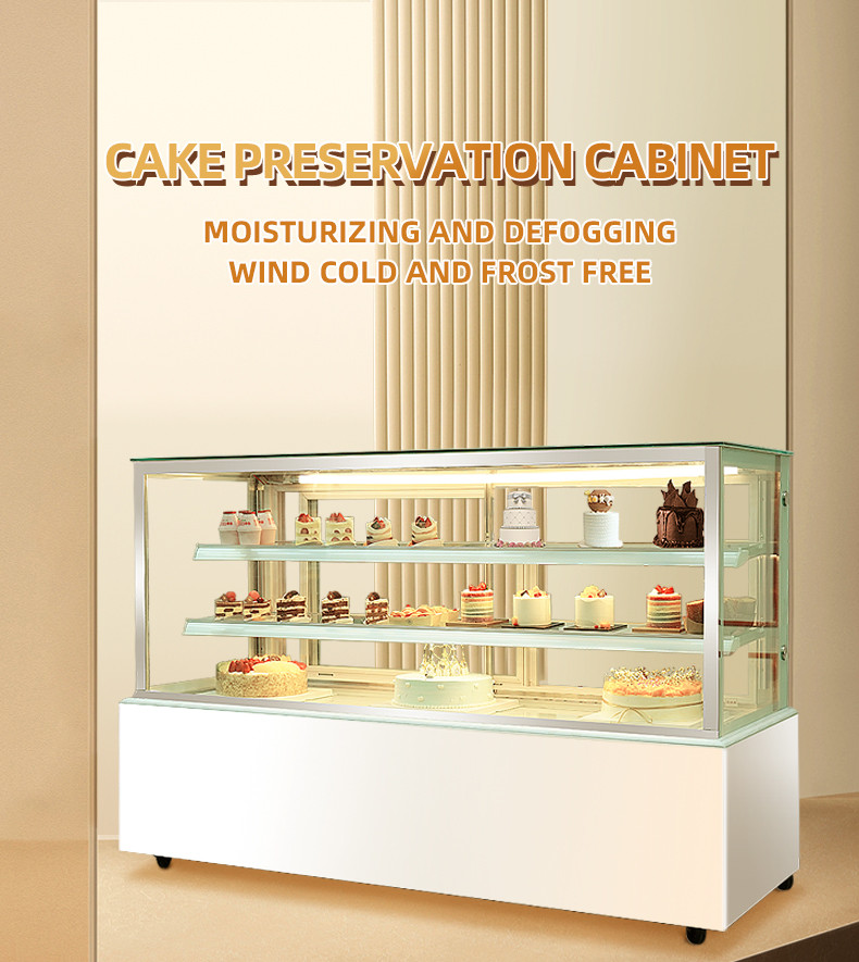 Buy Commercial Cake Shop Display Fridge And Freezer Fridge Display ...