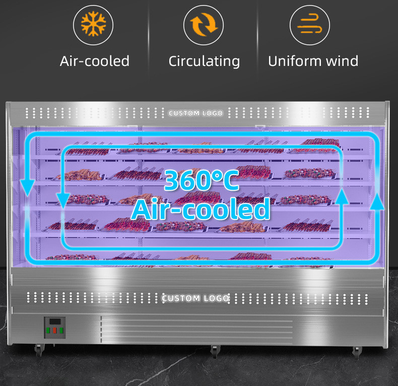 Buy Commercial Display Counter Fridge Frost Free Display Fridge Serve ...