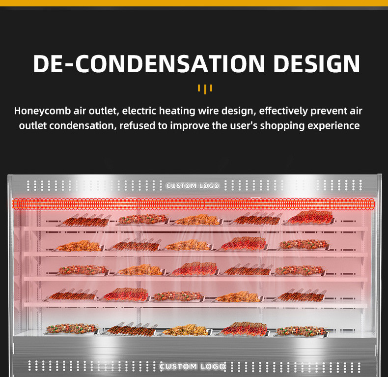 Buy Commercial Display Counter Fridge Frost Free Display Fridge Serve ...