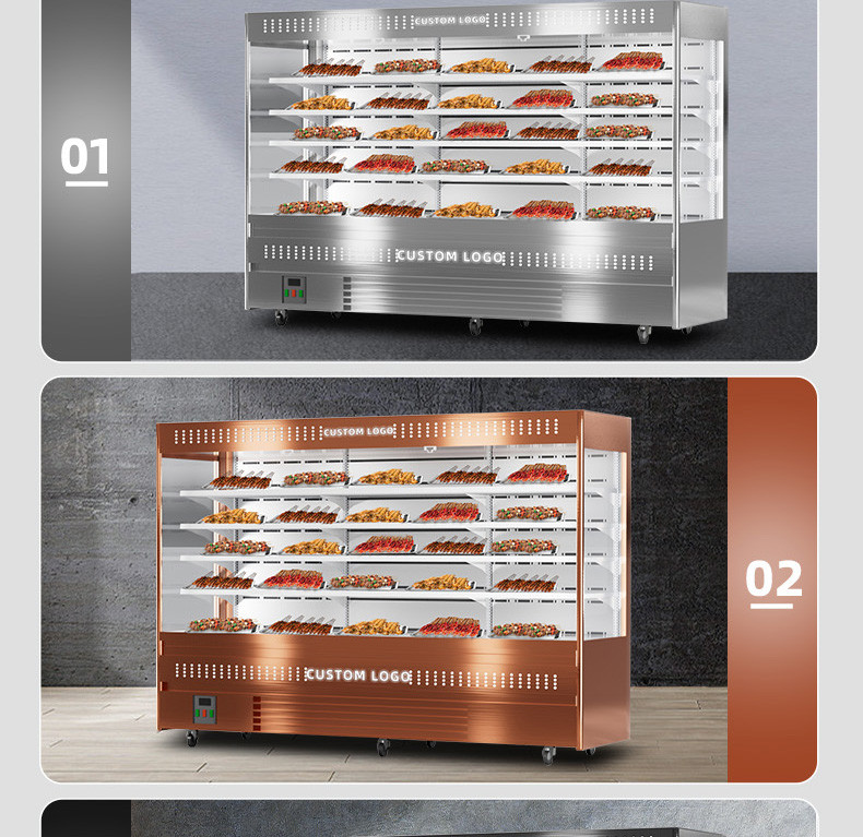 Buy Commercial Display Counter Fridge Frost Free Display Fridge Serve ...