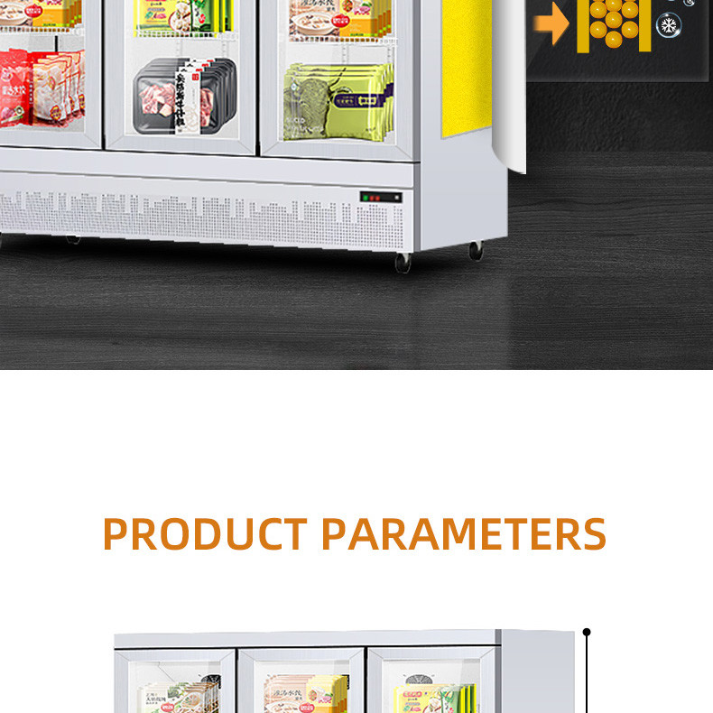 Buy Commercial Display Counter Fridge Showcase Fridge Display Cooler ...