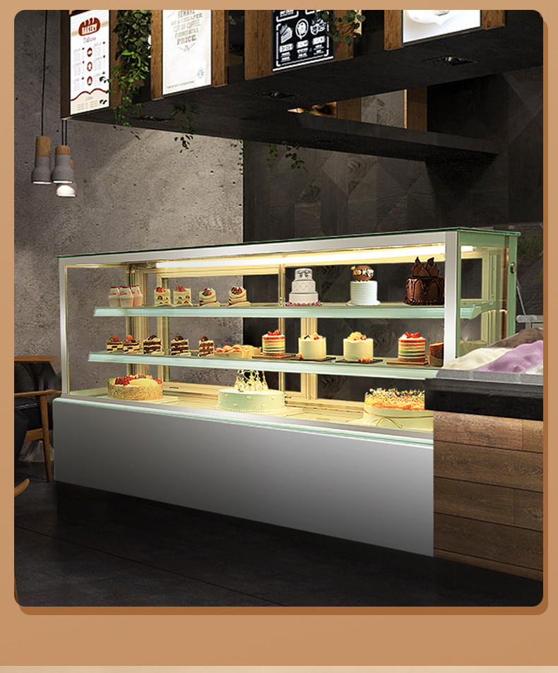 Buy Commercial Display Fridge Counter Top Serve Over Counter Display ...