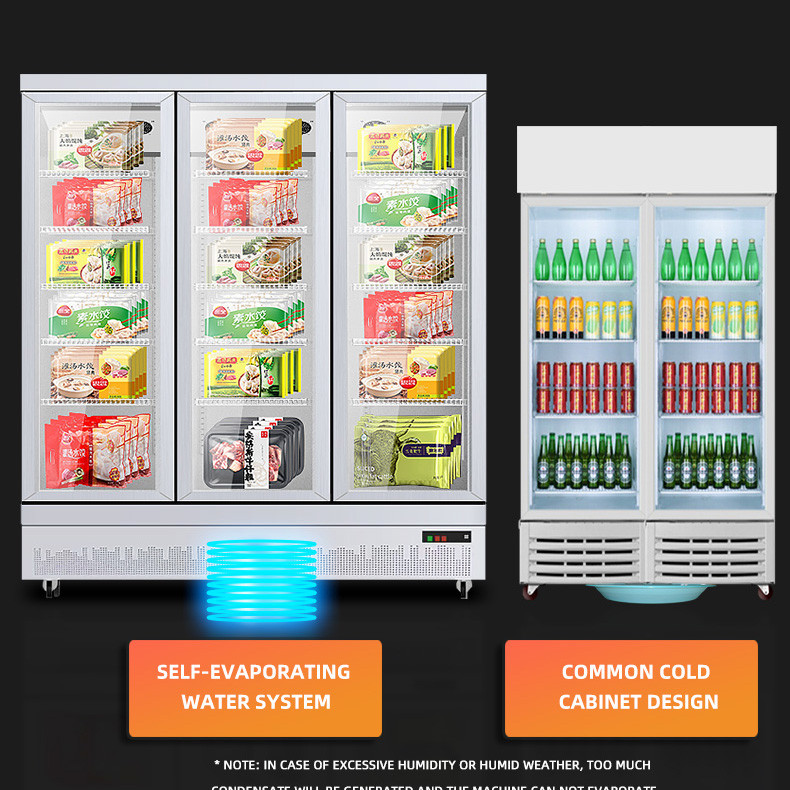 Buy Commercial Fruit Display Fridge Glass Door Fridge Display Display ...
