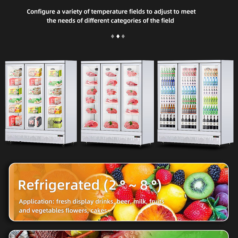Buy Commercial Fruit Display Fridge Refrigerator Refrigeration ...