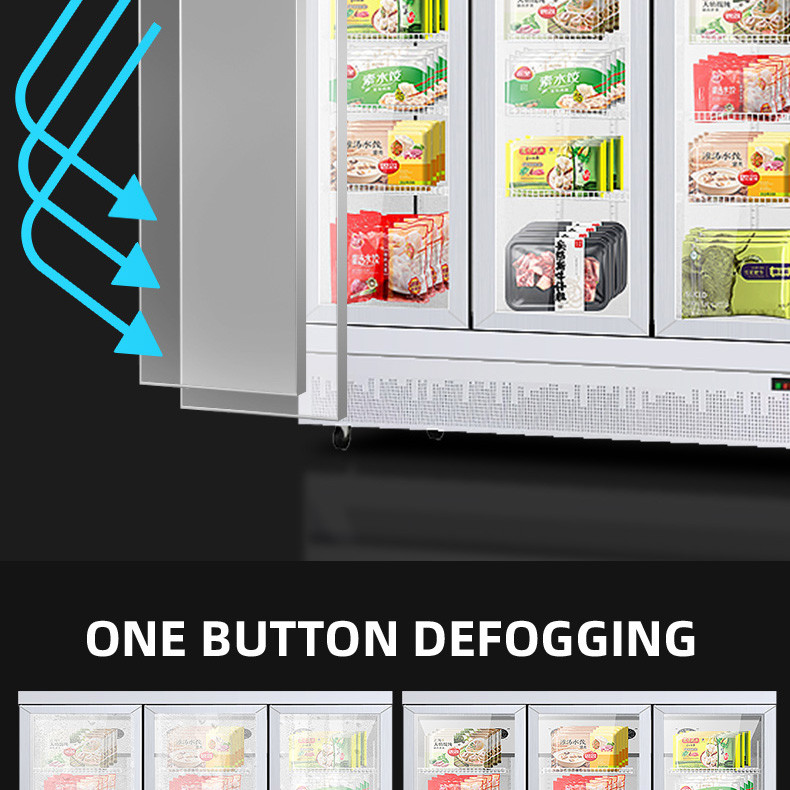 Buy Commercial Fruit Open Display Fridge Refrigeration Equipment ...