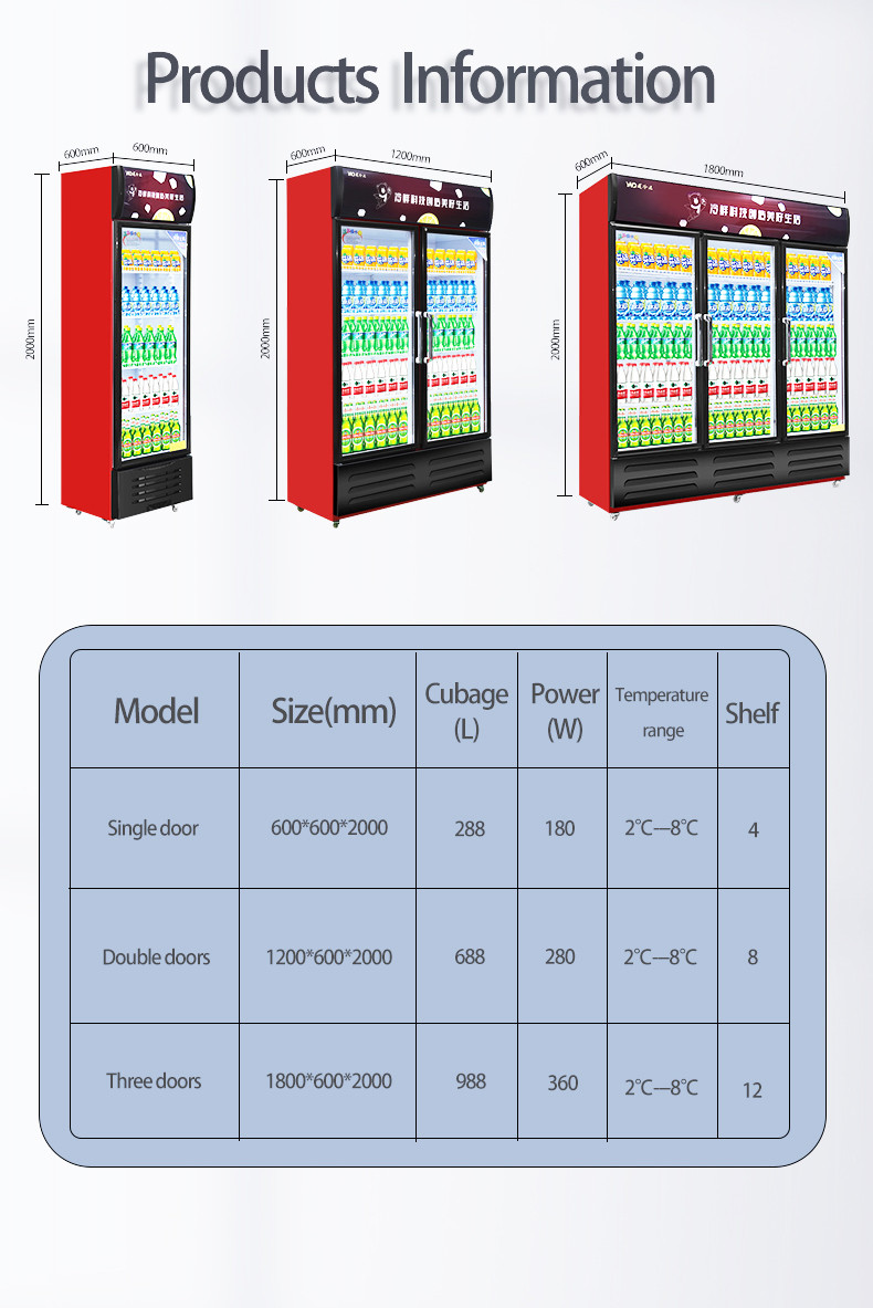 Buy Commercial Kitchen Freezer/restaurant Upright Chiller Freezer ...