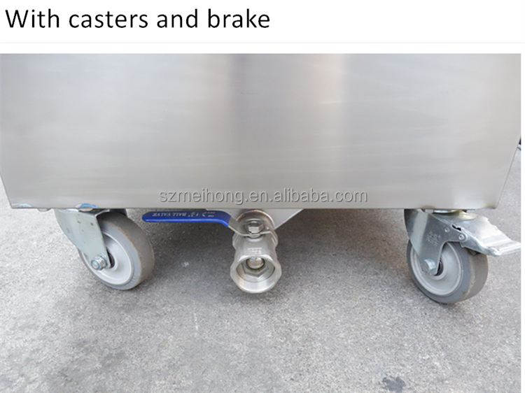 Buy Commercial Kitchen Heated Soak Tank Cleaner For Pans Cleaning 200l ...