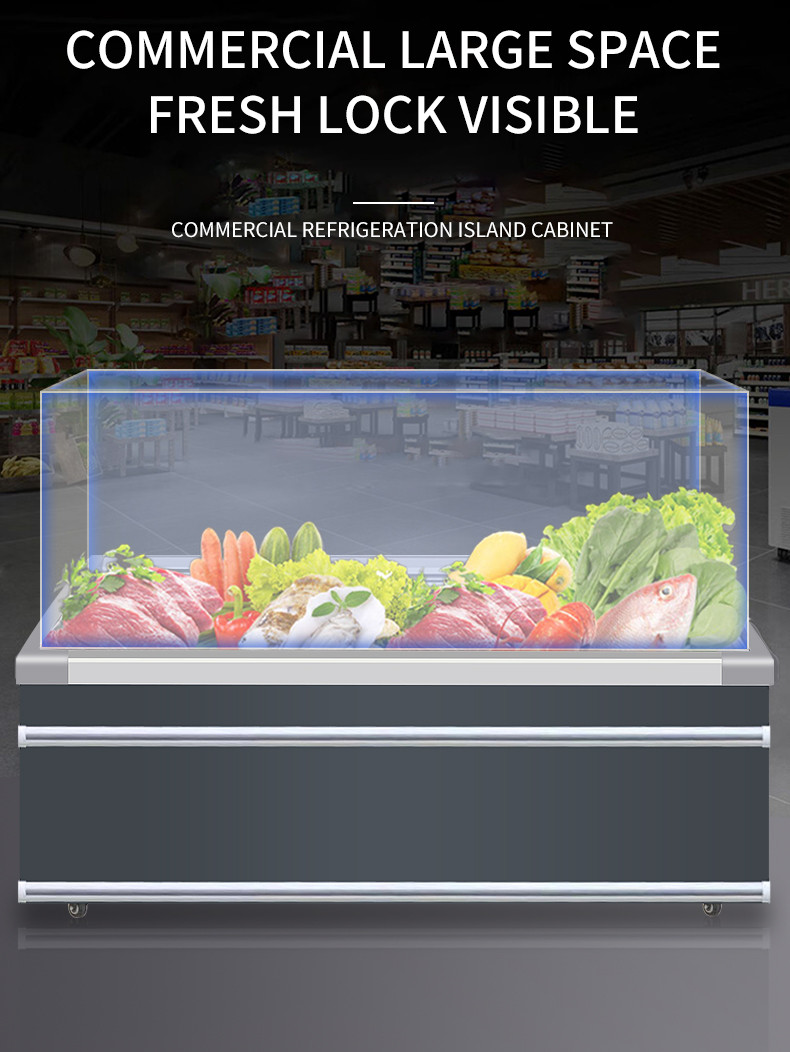 Buy Commercial Supermarket Display Fridge For Kebab Display Fridge For ...