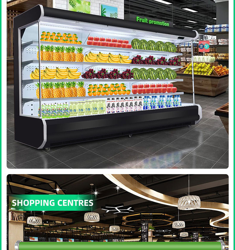 Buy Commercial Supermarket Gelato Display Fridge Commercial Cabinet ...
