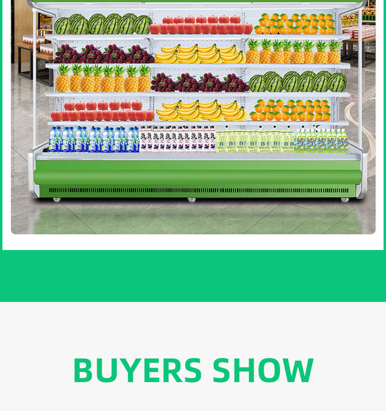 Buy Commercial Supermarket Open Display Fridge Refrigeration Equipment ...