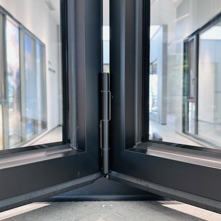 Buy Commercial System Glass Horizontal Aluminium Bi-folding Window ...