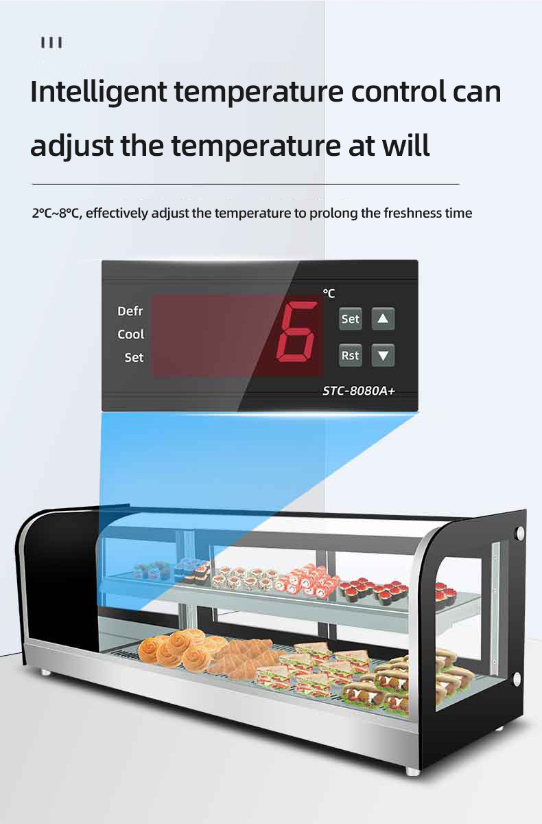 Buy Commercial Transparent Door Fridge Display Cooler Display Stand ...