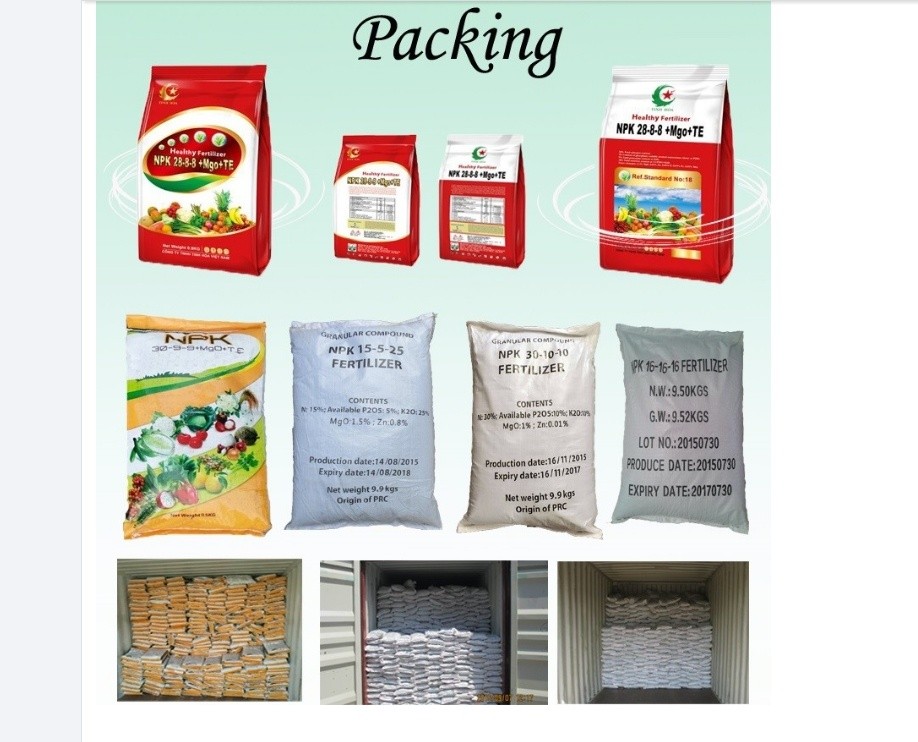 Buy Compound Fertilizer Npk 12-12-17+2mgo With Small Package from Jinan ...