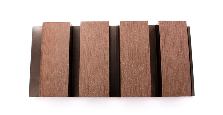 Buy Consmos Fire Resistance Exteior Fluted Wpc Wall Panel Cladding ...