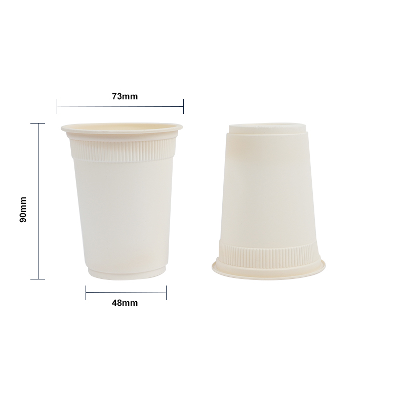 Buy Corn Starch Cups Restaurant Disposable Cup Eco-friendly ...