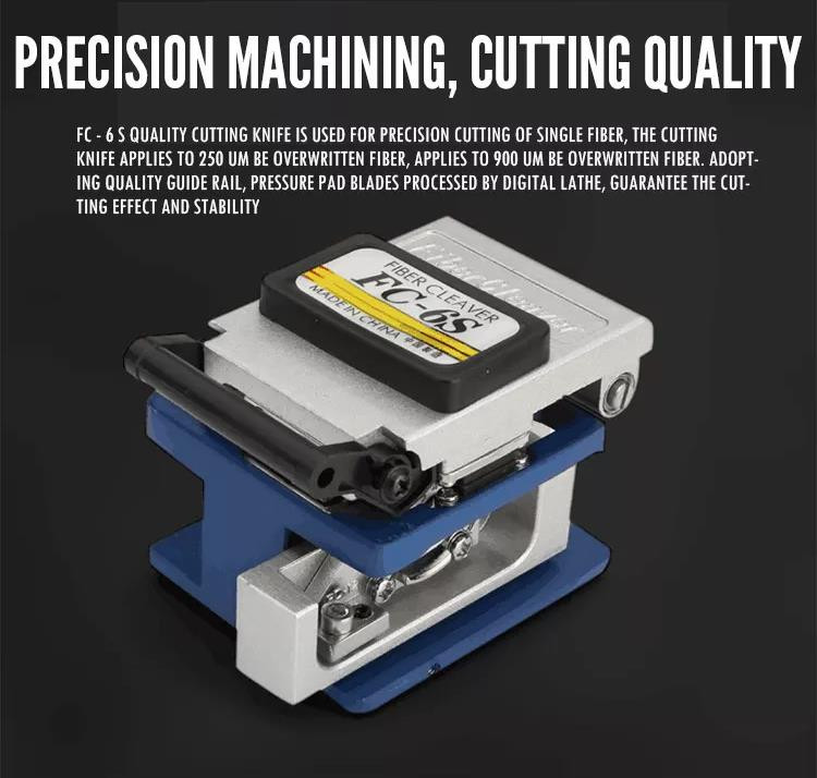 Buy Cortadora De Fibra Optical Fiber Cutting Knife Fc-6s Fiber Cleaver ...