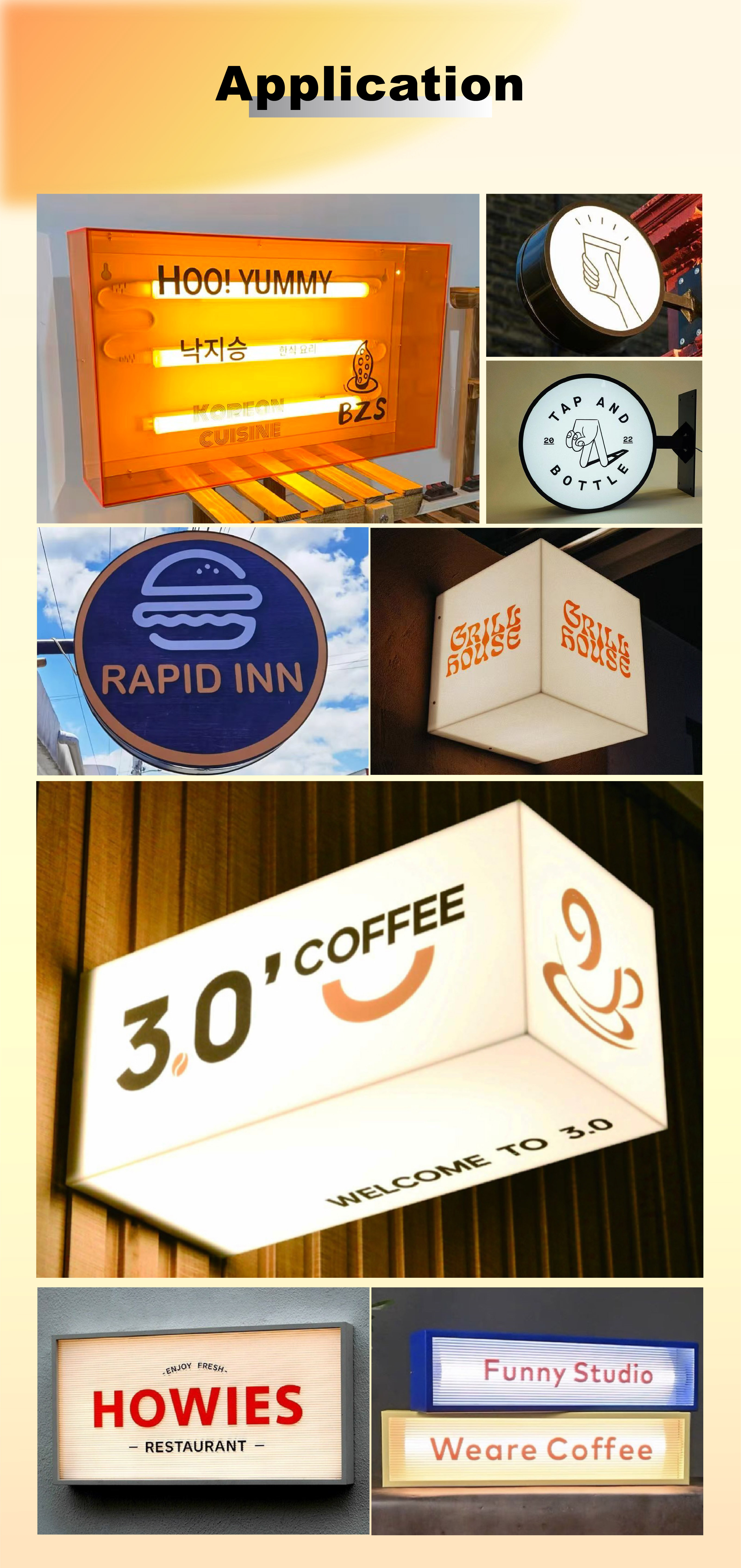 Buy Custom Acrylic Lightbox Signage Lightbox Led Logo Light Box Shop ...