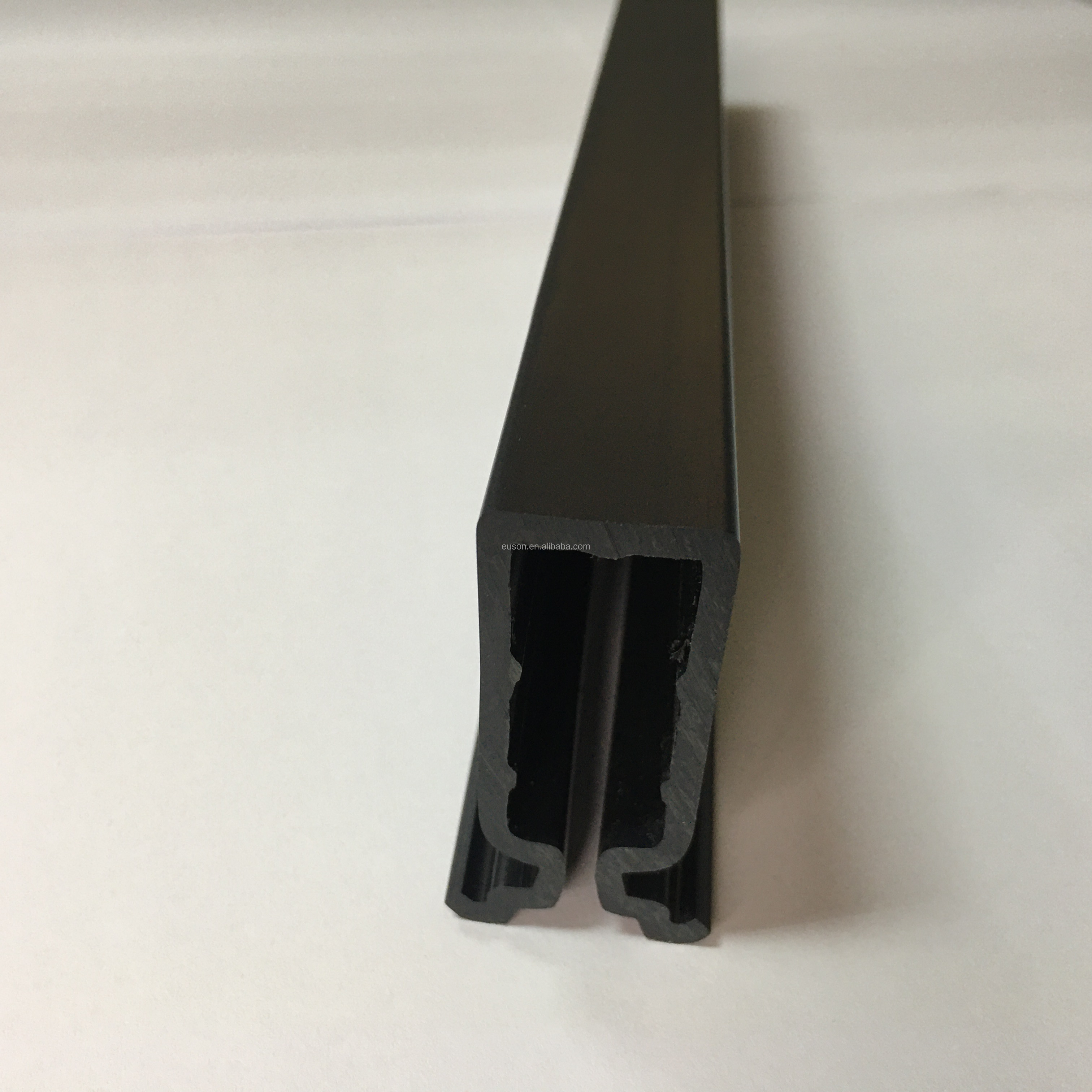 Buy Custom Black Ppo Plastic Extrusion Profile Channel Pvc Abs Pmma Pc ...