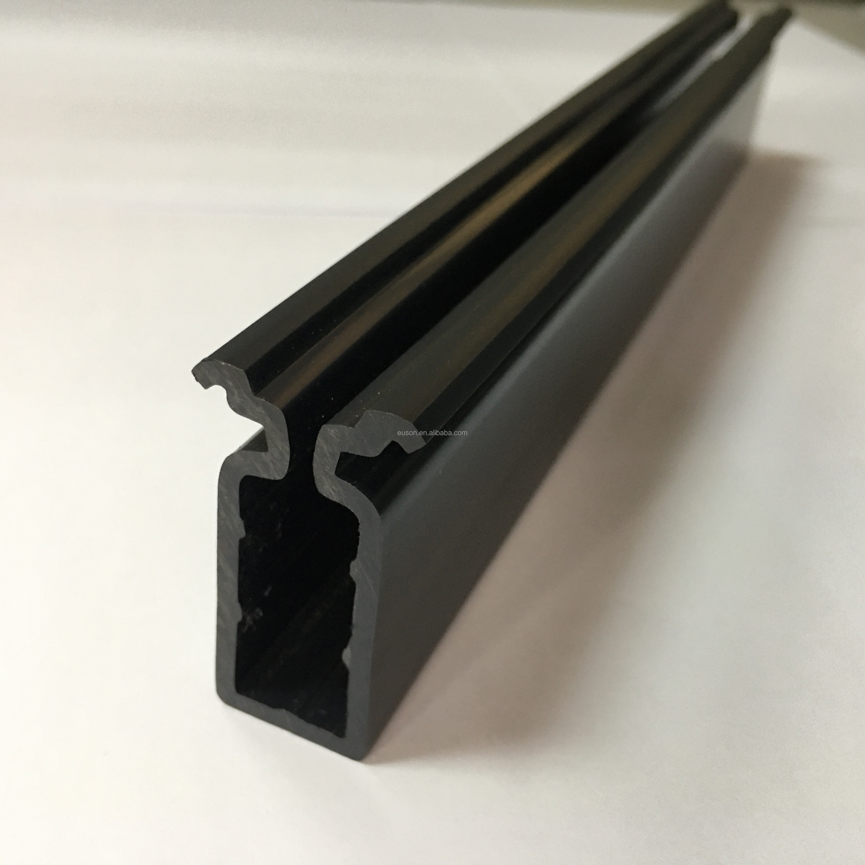 Buy Custom Black Ppo Plastic Extrusion Profile Channel Pvc Abs Pmma Pc ...