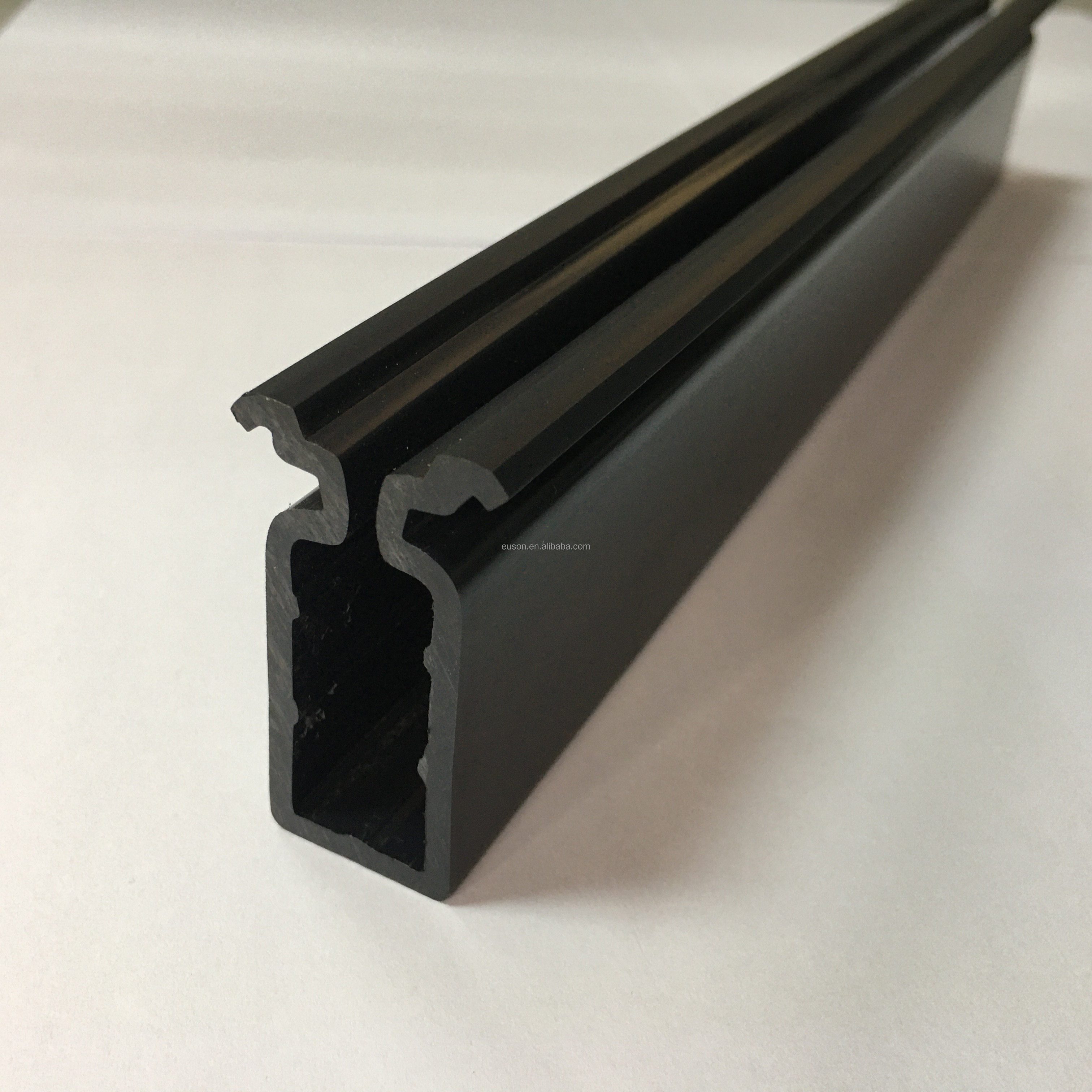 Buy Custom Black Ppo Plastic Extrusion Profile Channel Pvc Abs Pmma Pc ...