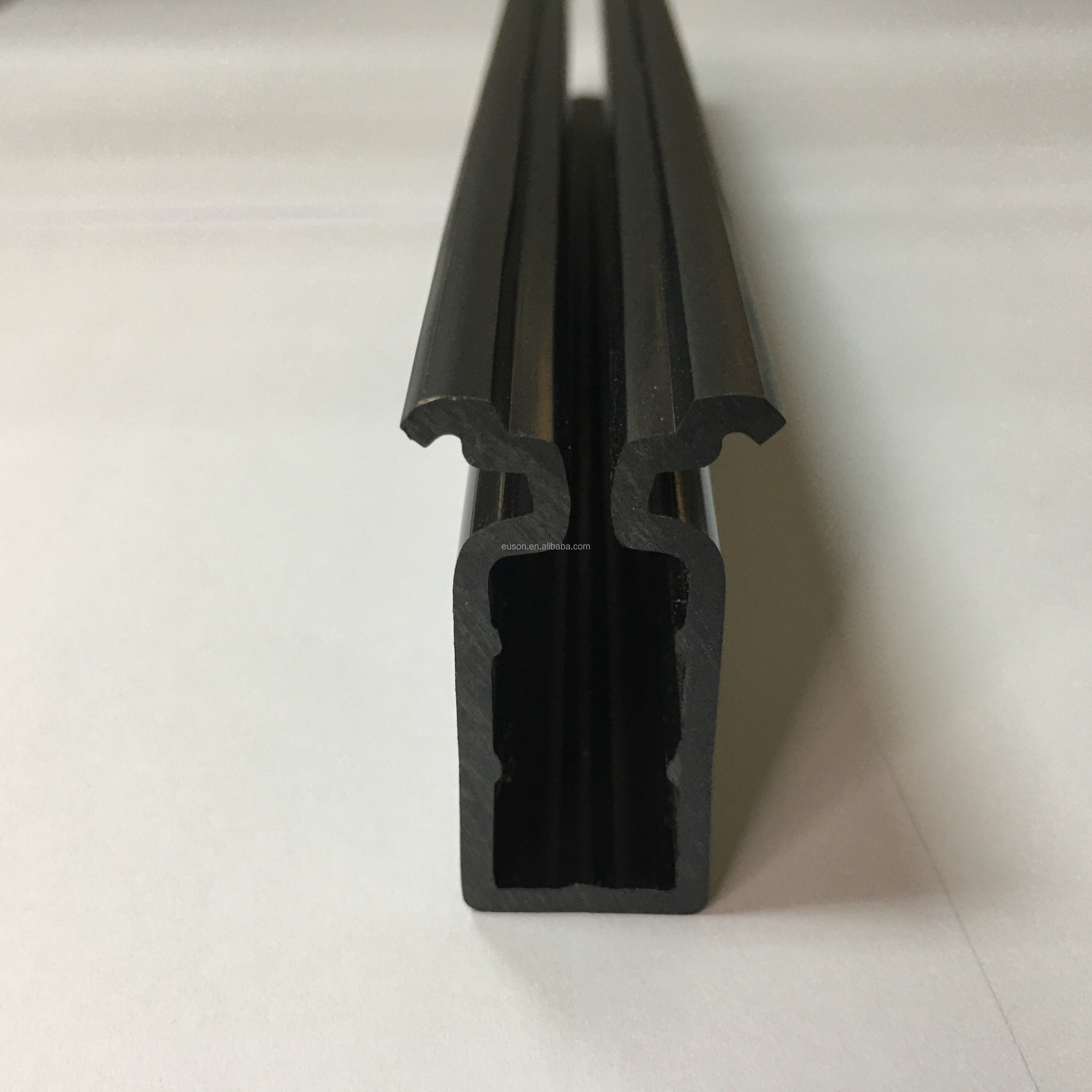 Buy Custom Black Ppo Plastic Extrusion Profile Channel Pvc Abs Pmma Pc ...