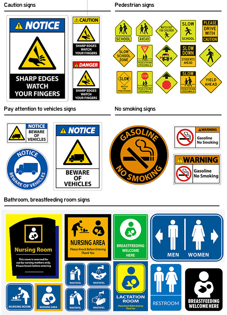 Buy Custom Chart Kids School Zone Slow Down Traffic Signs 4c Caution ...