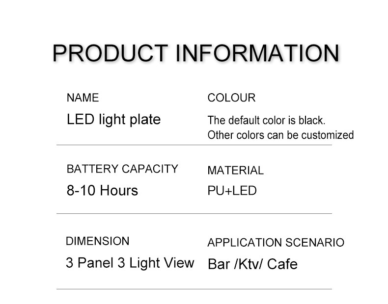 Buy Custom Colors Restaurant Menu Board 3 Panel 3 Light View Led Menu ...