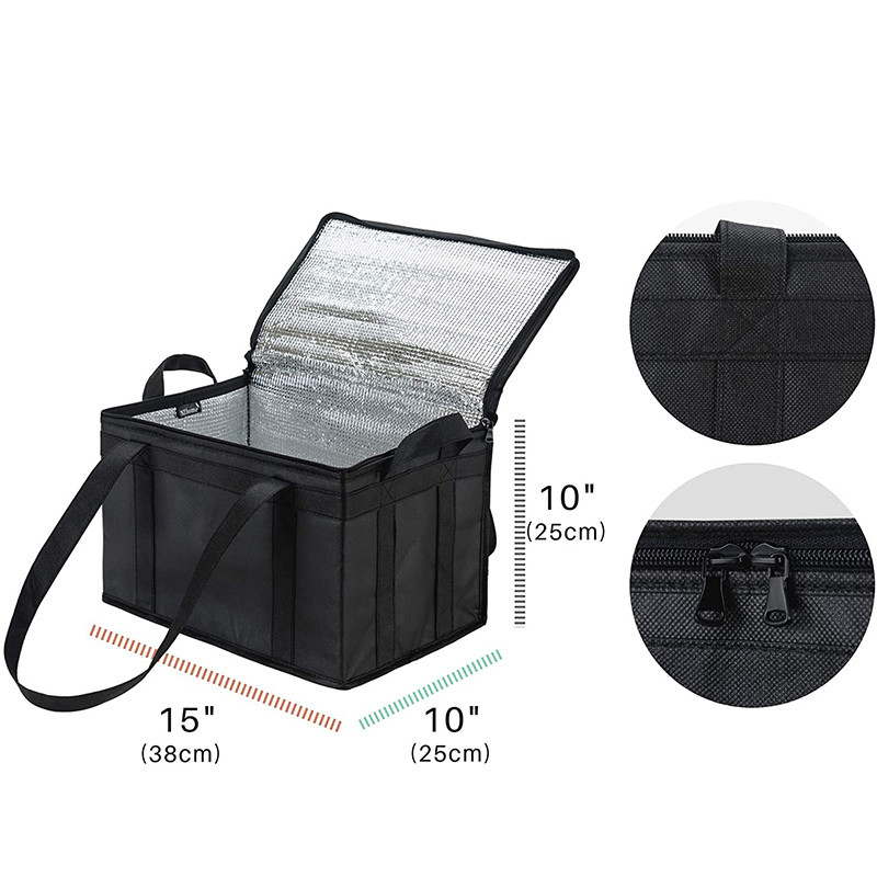 Buy Custom Handle Waterproof Insulated Food Delivery Cooler Bag With ...