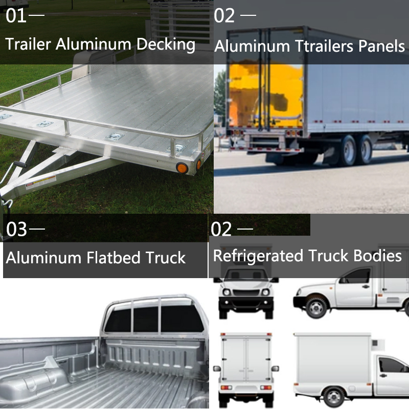 Buy Custom-made Car Trailer Aluminum Profile Aluminum Extrusion Truck ...