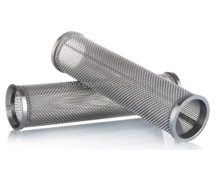 Buy Custom Made Stainless Steel 304 Perforated Filter Tube 304 316 ...