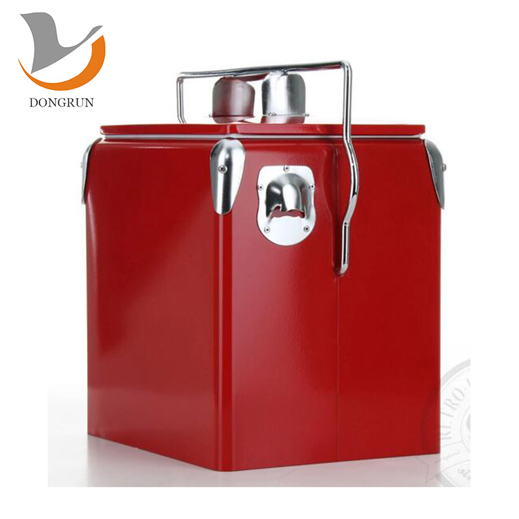 Buy Custom Metal And Steel Mini Cooler Box Table from Dongrun Outdoor ...