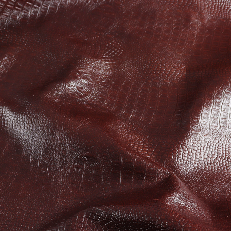 Buy Custom Natural Cow Skin Fabric Crocodile Embossed Leather For ...