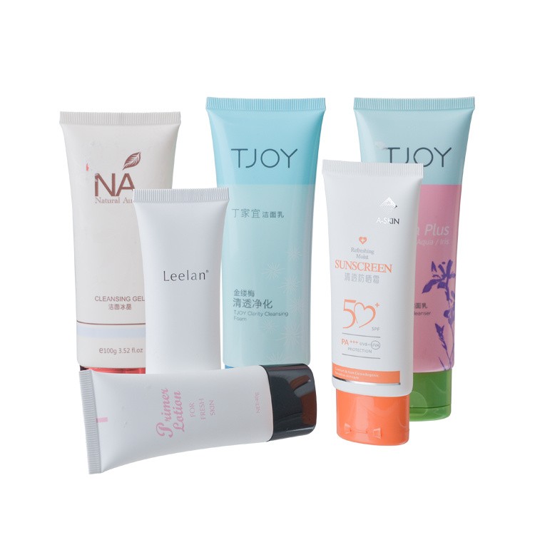 Buy Custom Round Plastic Tube Packaging Cosmetics 100ml Skin Care ...