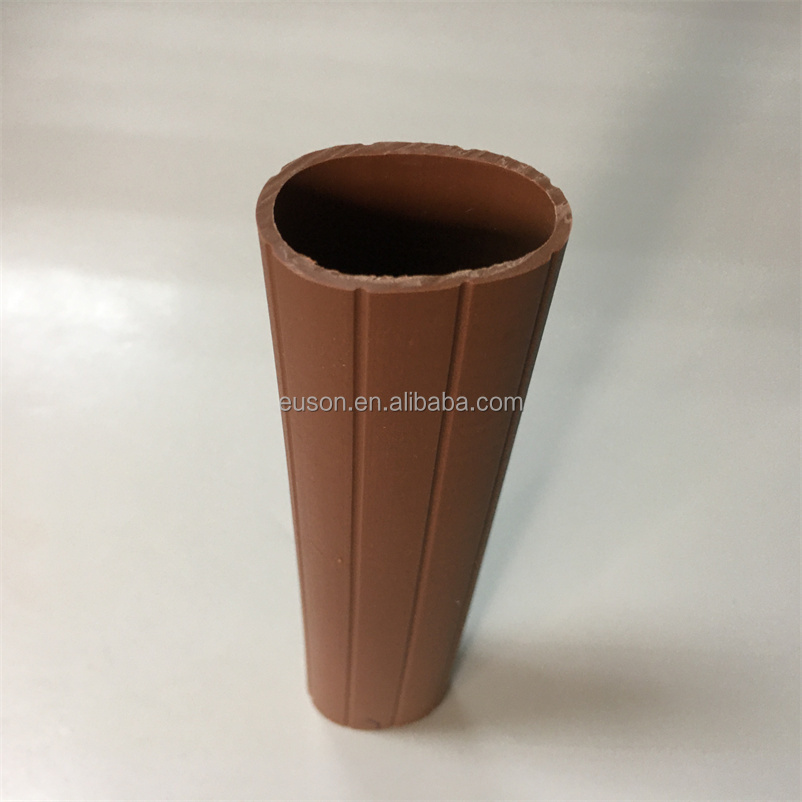 Buy Custom Soft Pvc Plastic Extrusion Profile Tube With In Brown With ...