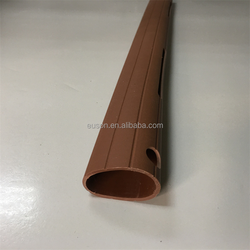 Buy Custom Soft Pvc Plastic Extrusion Profile Tube With In Brown With ...