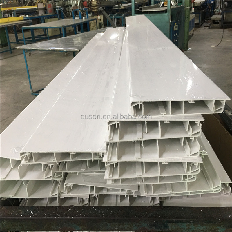 Buy Custom Thick Pvc Plastic Extrusion Profile In Black Colour And ...