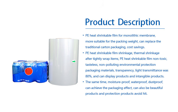 Buy Customised Pe Plastic Films Printable Plastic Heat Thermal Shrink Film Hot Shrink Wrap ...