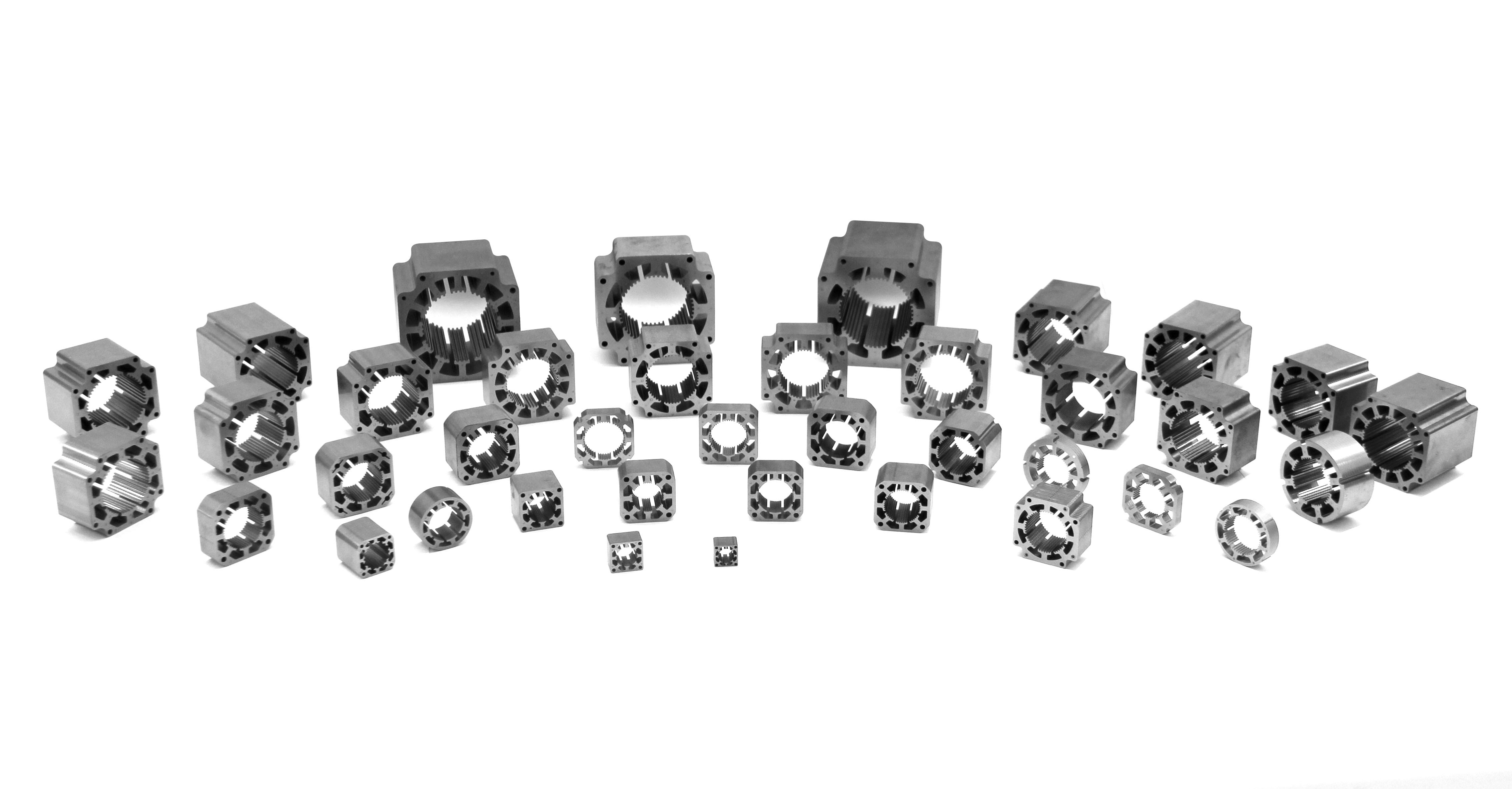 Buy Customizable Motor Rotor And Stator Laminated Iron Core Stamping ...