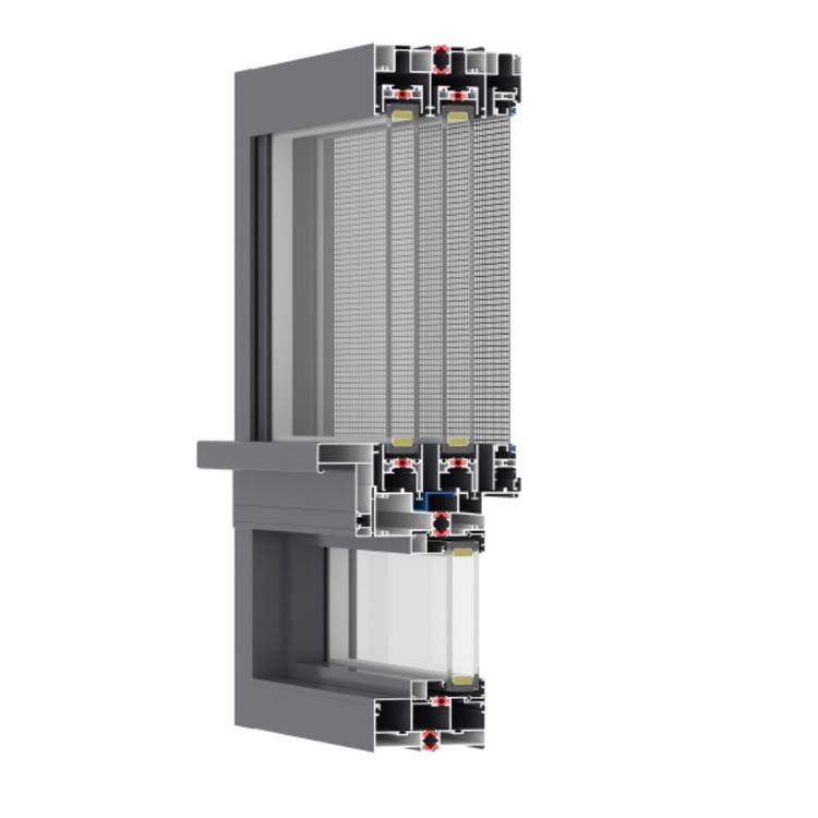 Buy Customizable Size Slim Heat Insulation Function Double Glazed ...