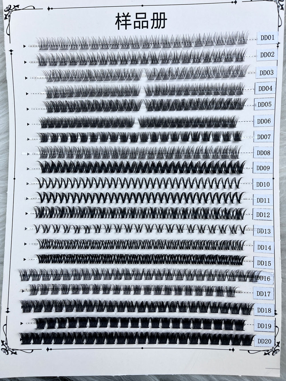 Buy Customized Precut Eyelashes Extensions Set Cluster Eyelashes from ...